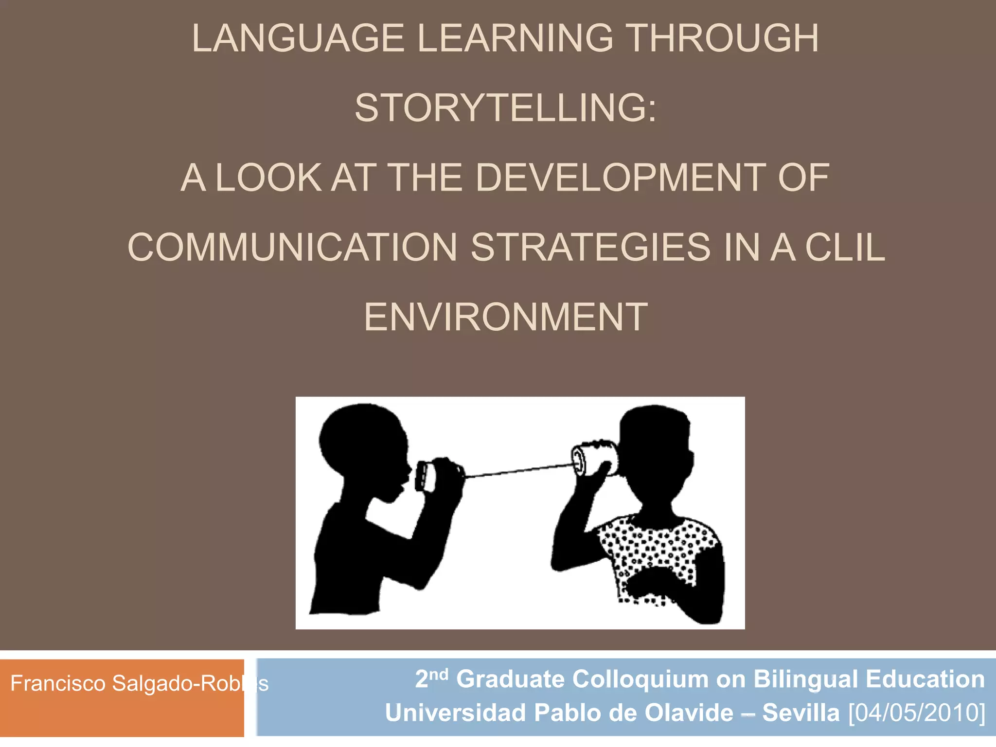 Language Learning through Storytelling | PPTX