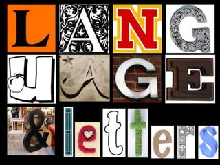 Language letter | PPT