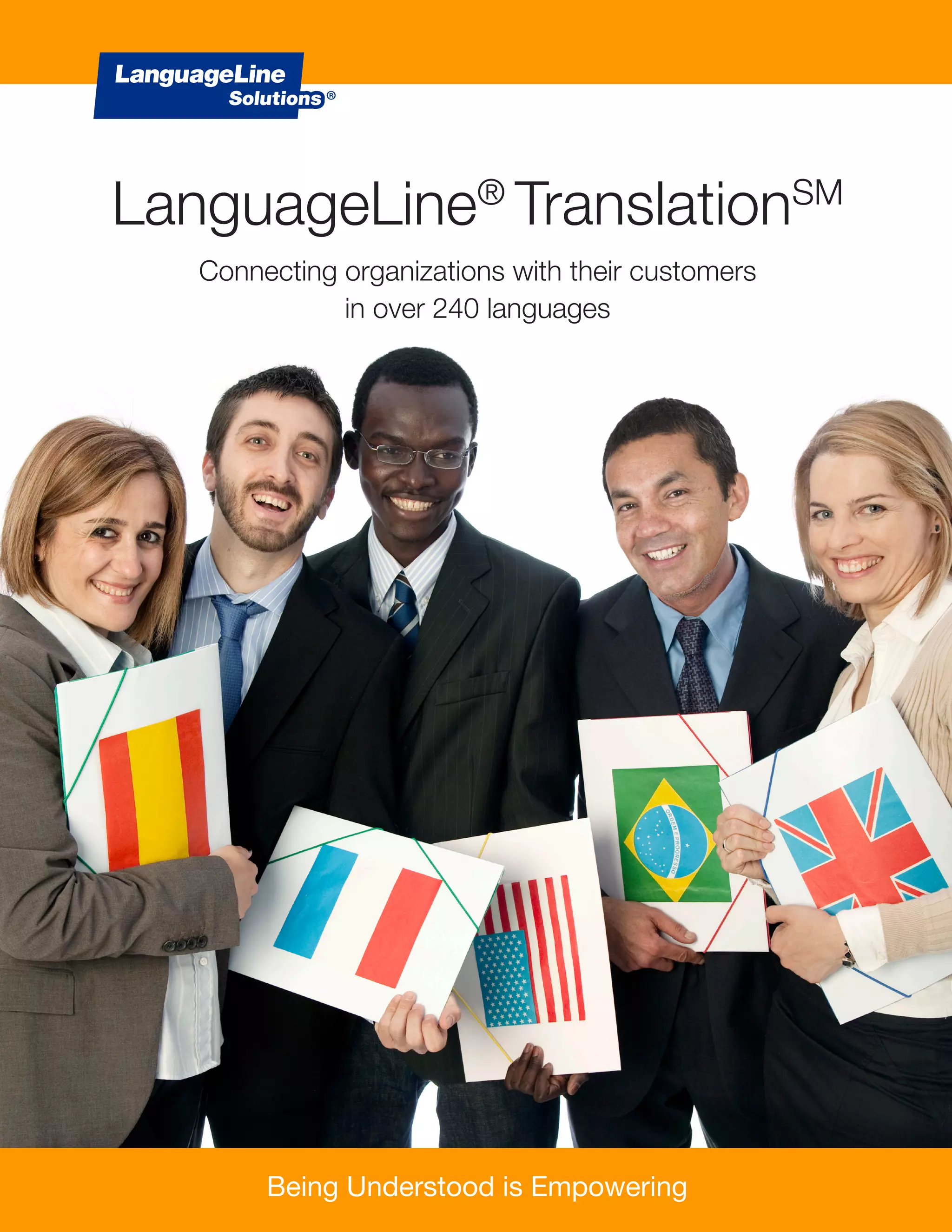 LanguageLine Translation Brochure | PDF