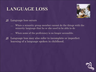 Language Loss | PPT