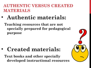 Language materials | PPT