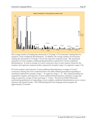Language matrix Larsson | DOC