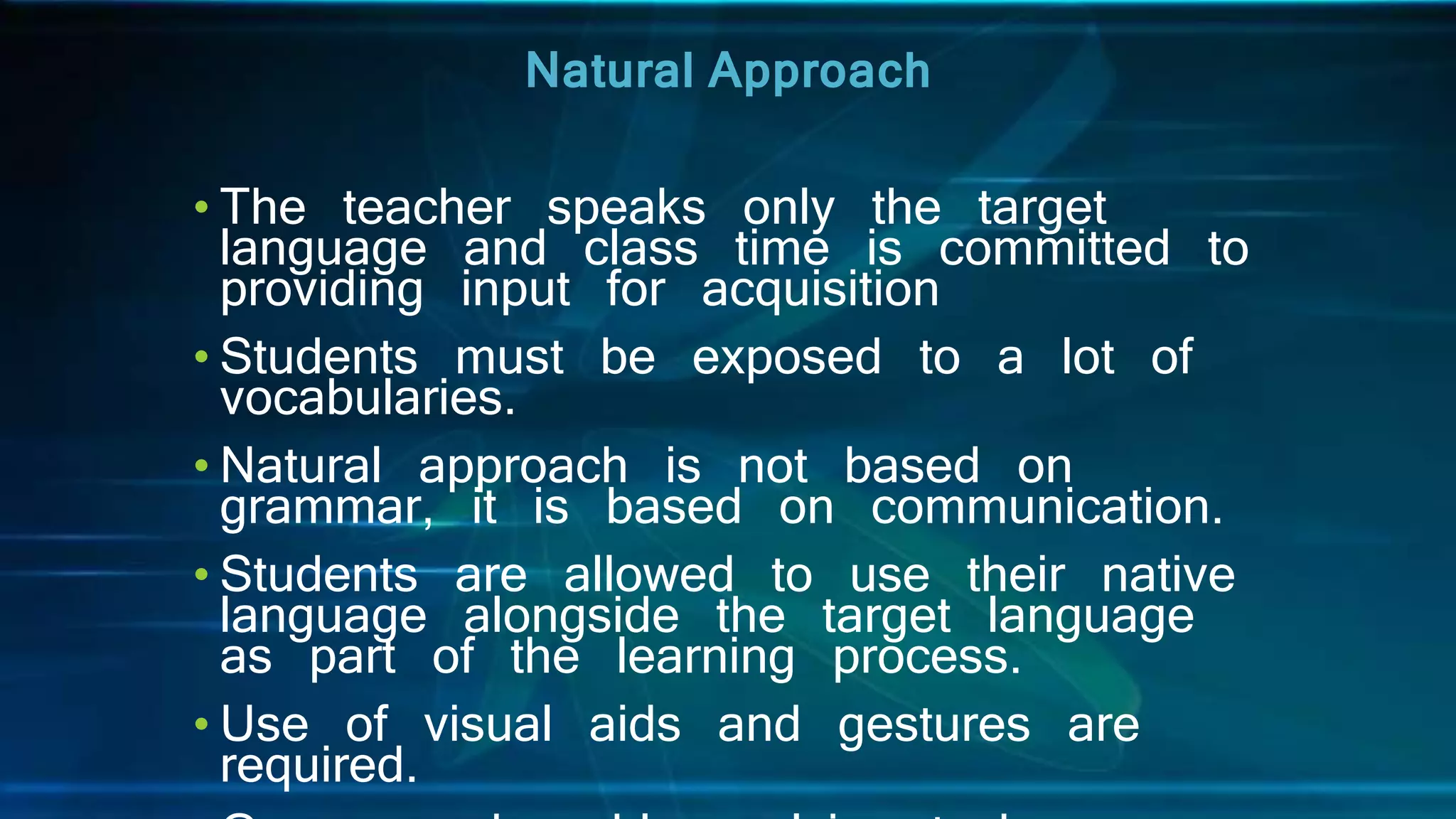 Language methodologies | PPT