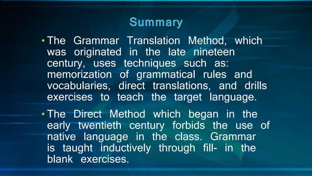Language methodologies | PPT