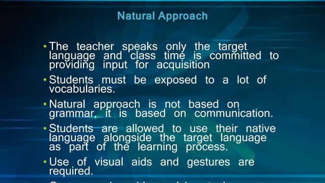 Language methodologies | PPT
