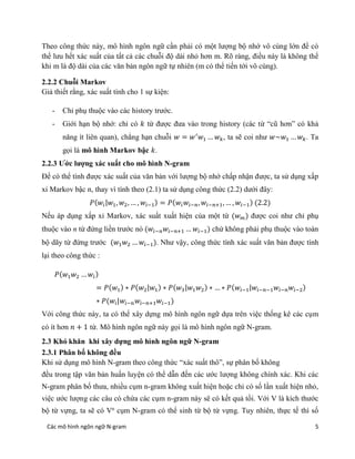 Language Models N-gram | PDF