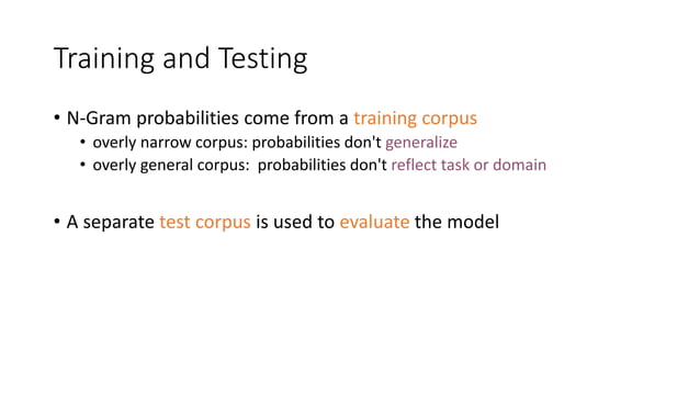 Language Model (N-Gram).pptx | Technology & Computing
