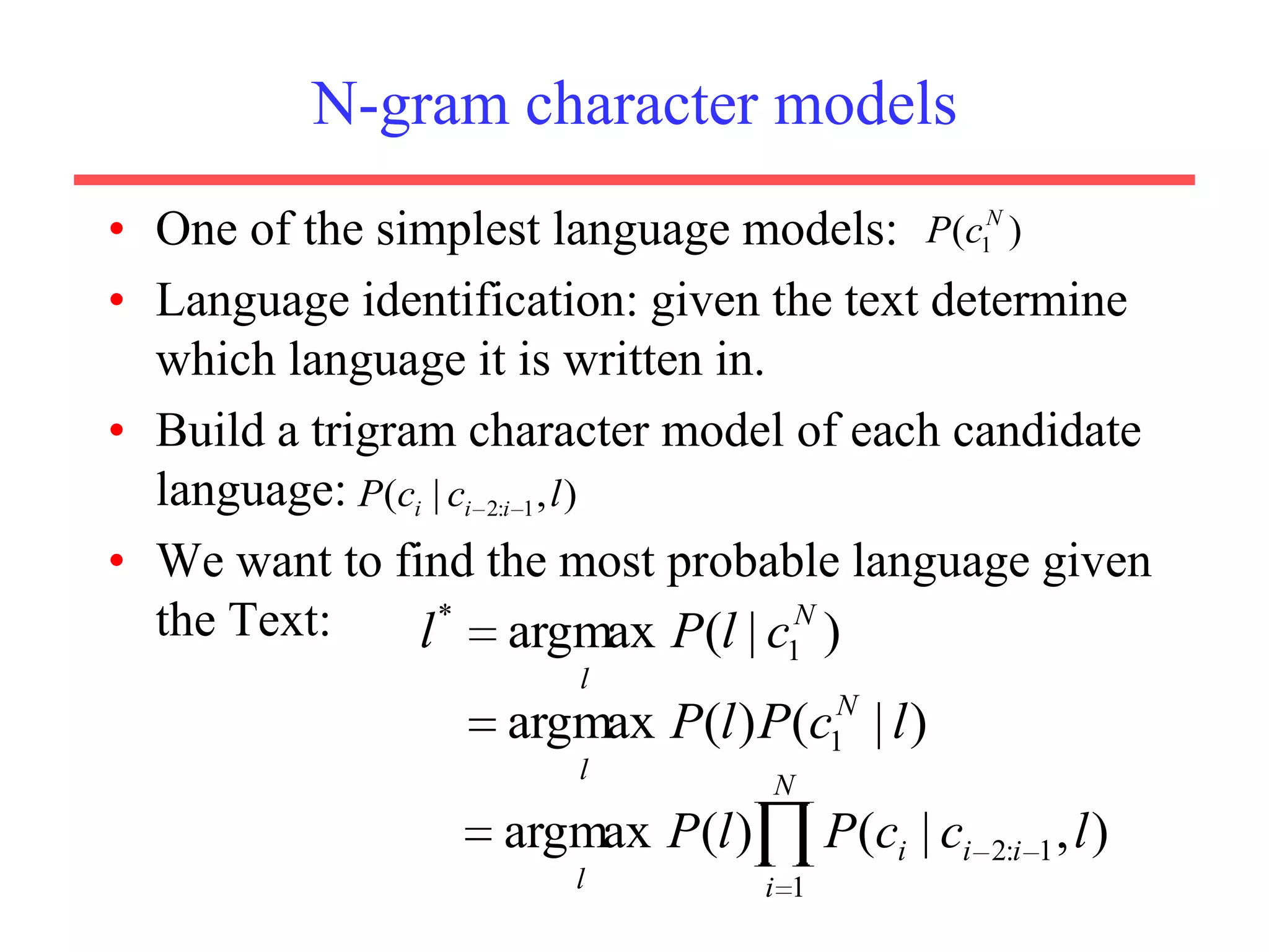 Language models | PPTX