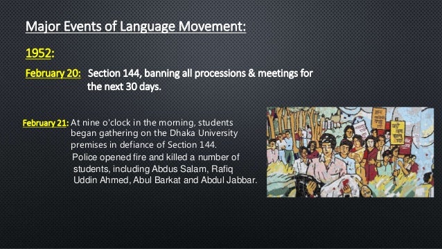 Language movement