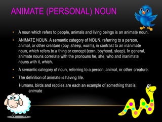 Language nouns | PPTX