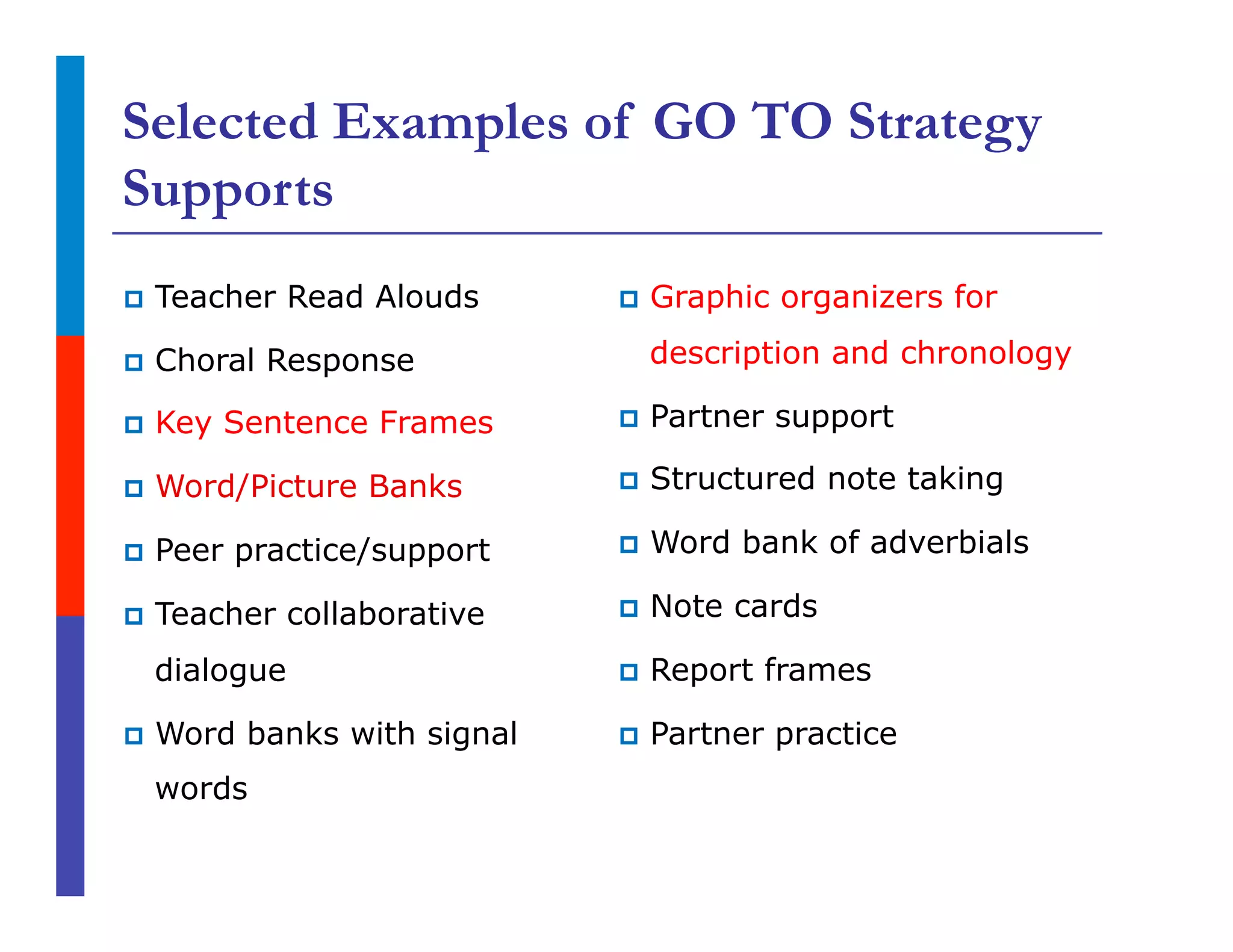 Language Objectives for Elementary ELLs: Rigor in Reading and Writing | PDF