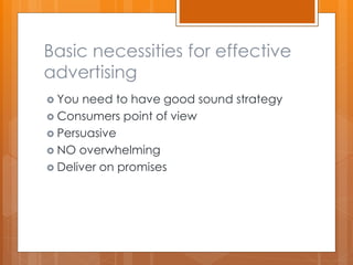 AS Levels How to write an effective advertisement | PPTX