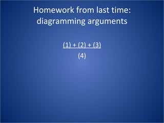 Language of Arguments | PPT