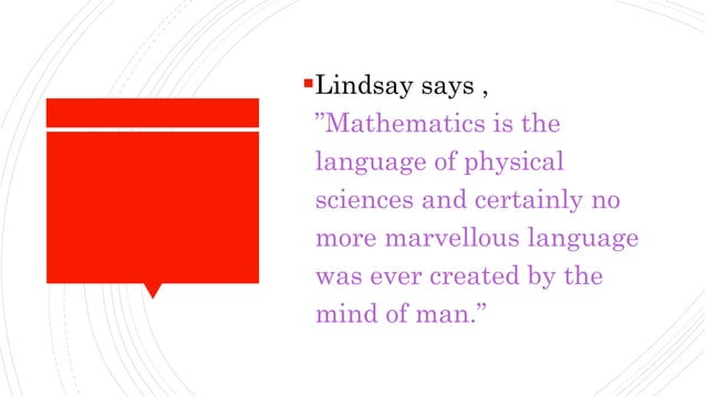 language of mathematics- nature and meaning pptx | PPTX