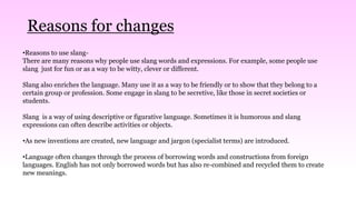 Language of the 2000s | PPTX