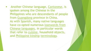 Language of the Philippines ppt | PPTX