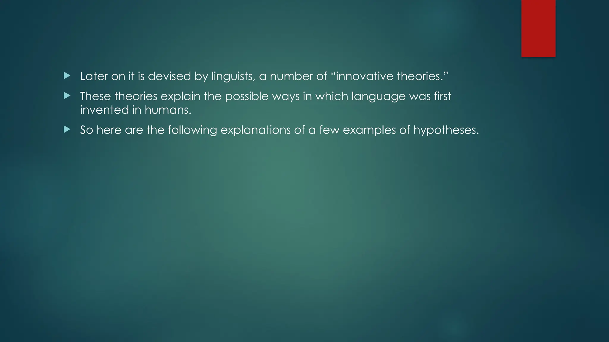 Language Origin theories in detail .pptx