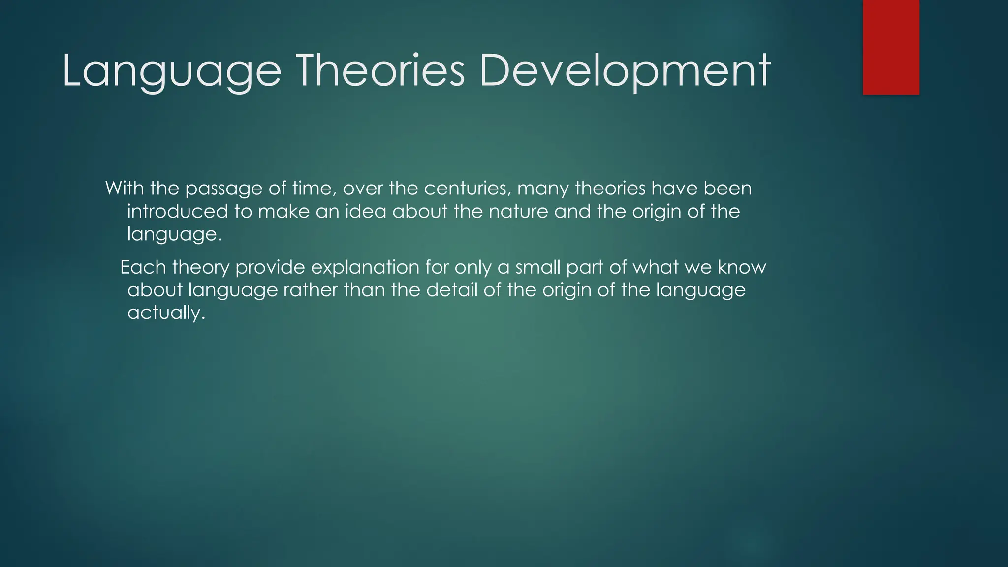 Language Origin theories in detail .pptx