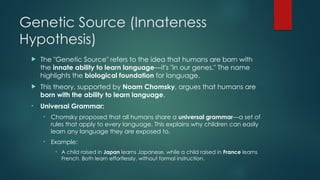 Language Origin theories in detail .pptx