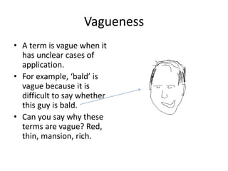 Vagueness Examples