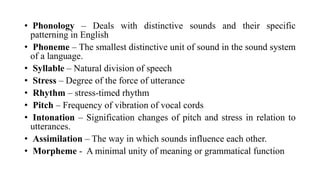 Language & Phonetics | PPT