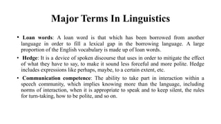 Language & Phonetics | PPT