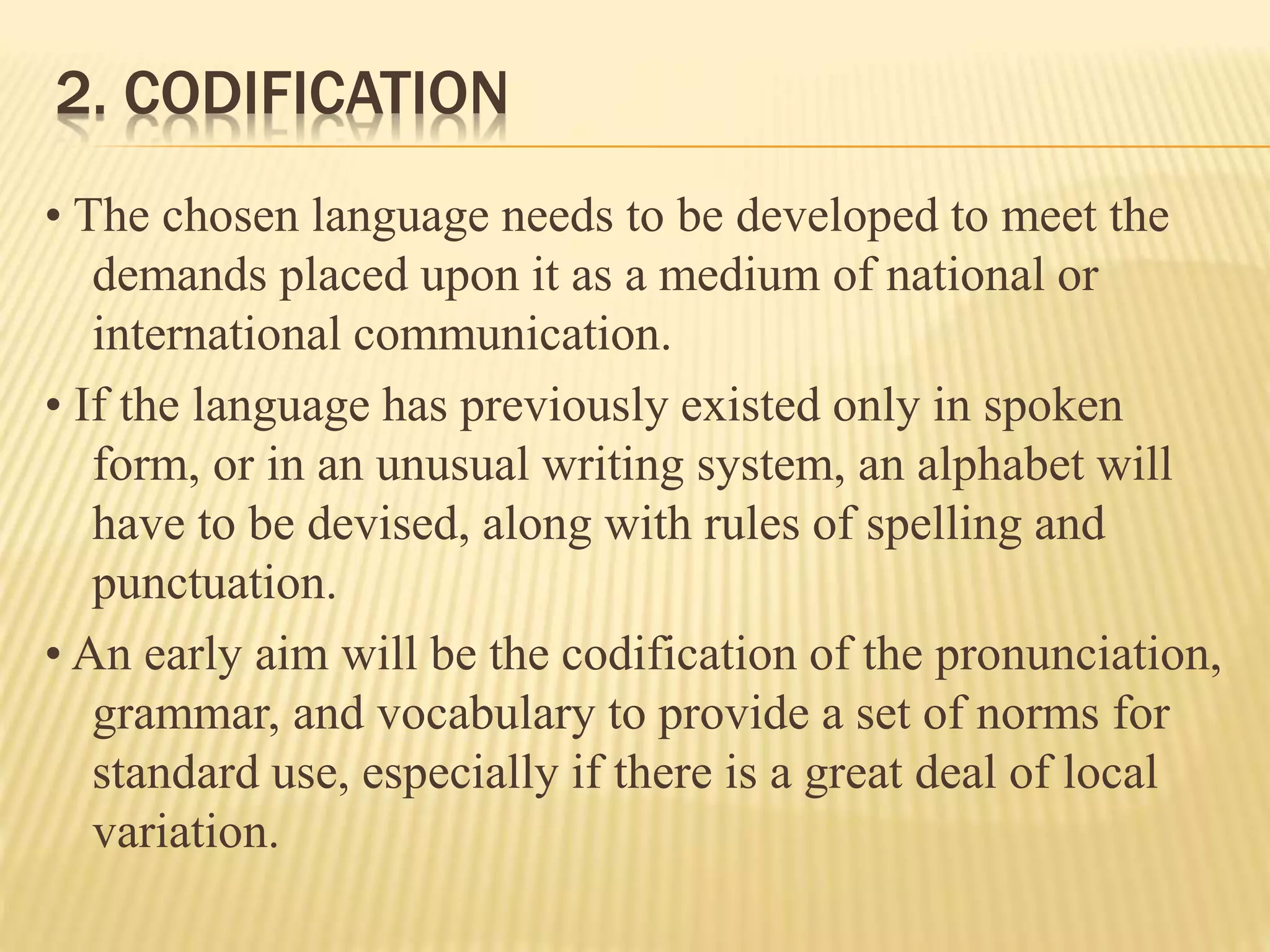 Language planning | PPTX
