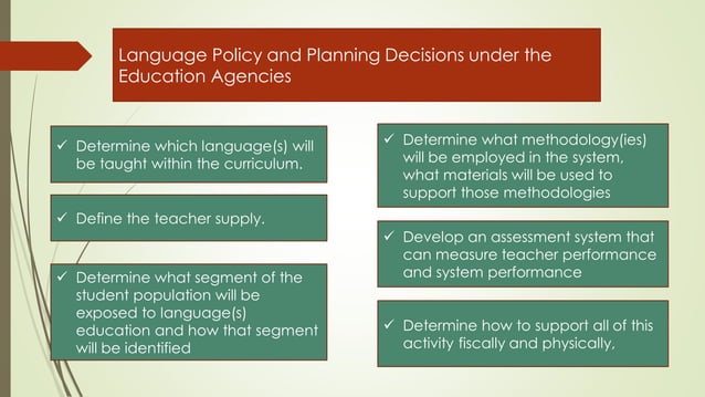 Language Planning and Policy | PDF | Education