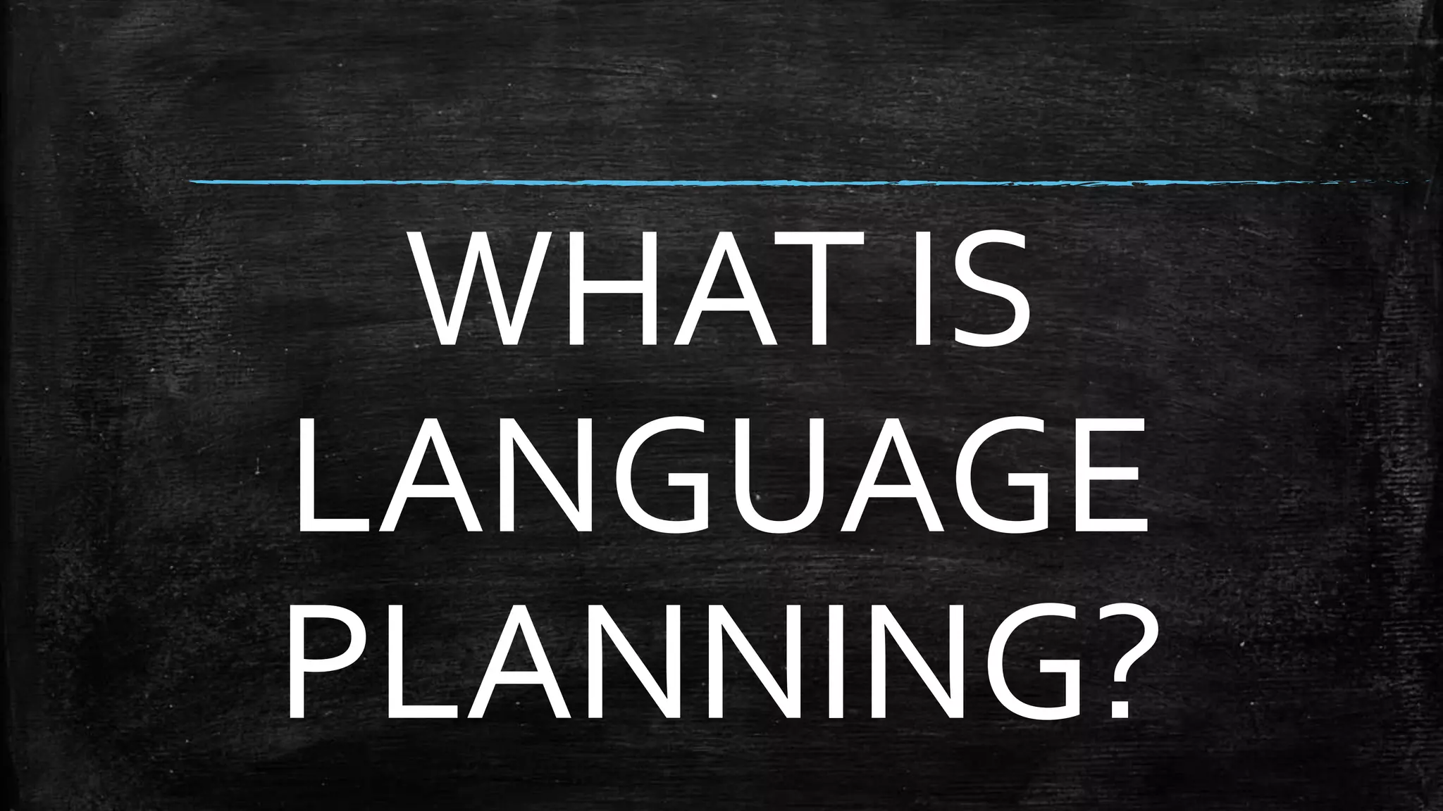 Language Planning in the Philippines | PPTX