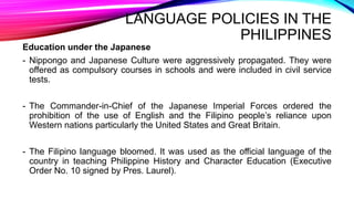 Language Policies and Socio-political Inclinations and Influences.pptx