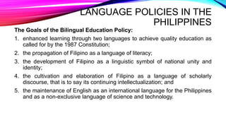 Language Policies and Socio-political Inclinations and Influences.pptx