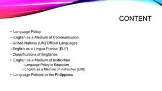 Language Policies and Socio-political Inclinations and Influences.pptx