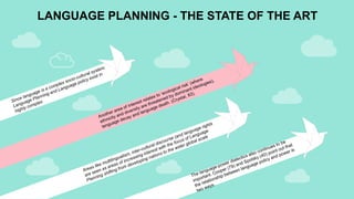 Language policy Status Planning | PPTX
