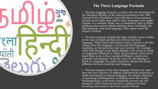 Language policy as in indian constitution | PPTX