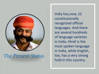 Language policy in India: A Voyage from Ancient India to Modern India | PDF