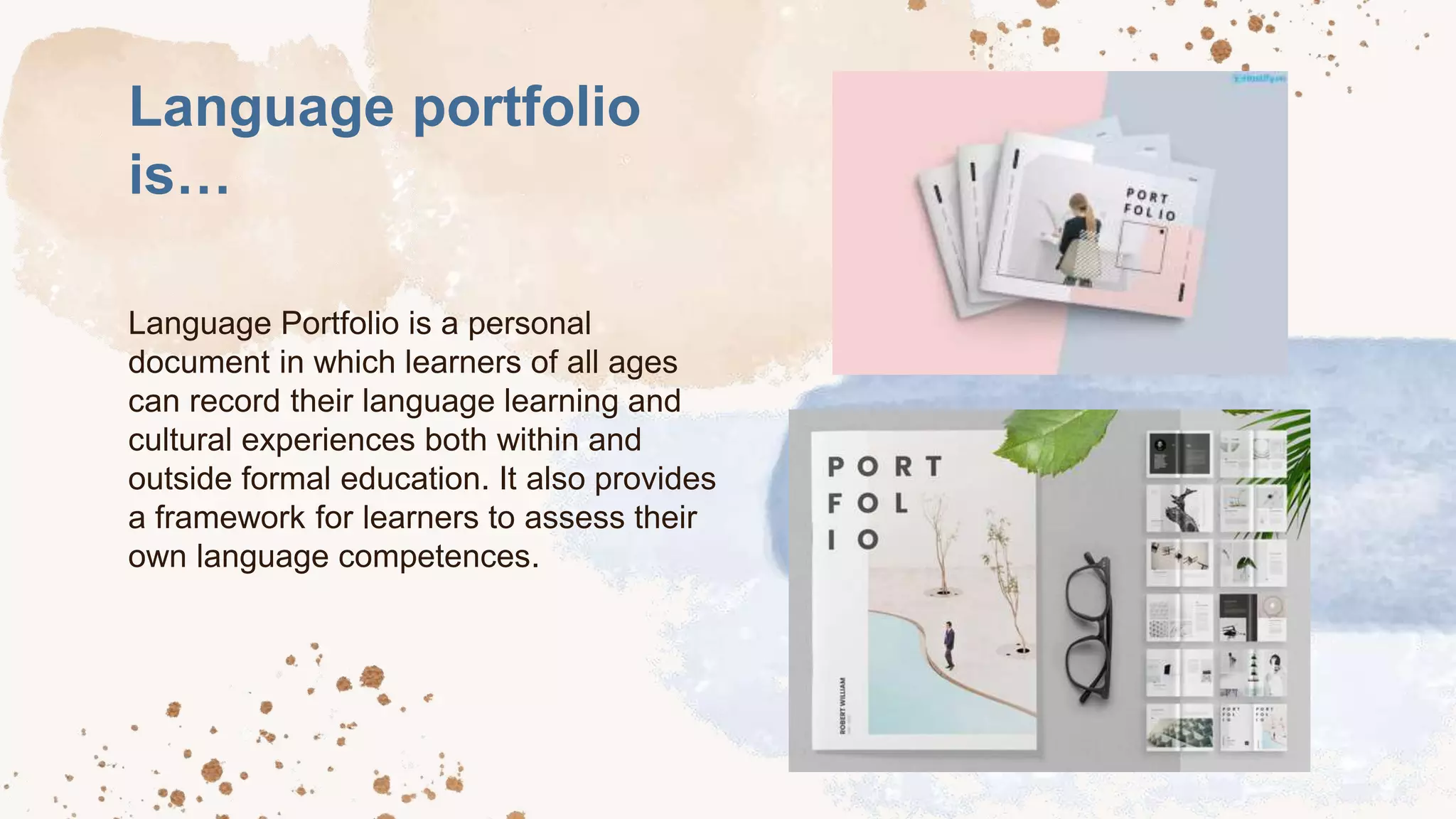Language portfolio ppt.pptx