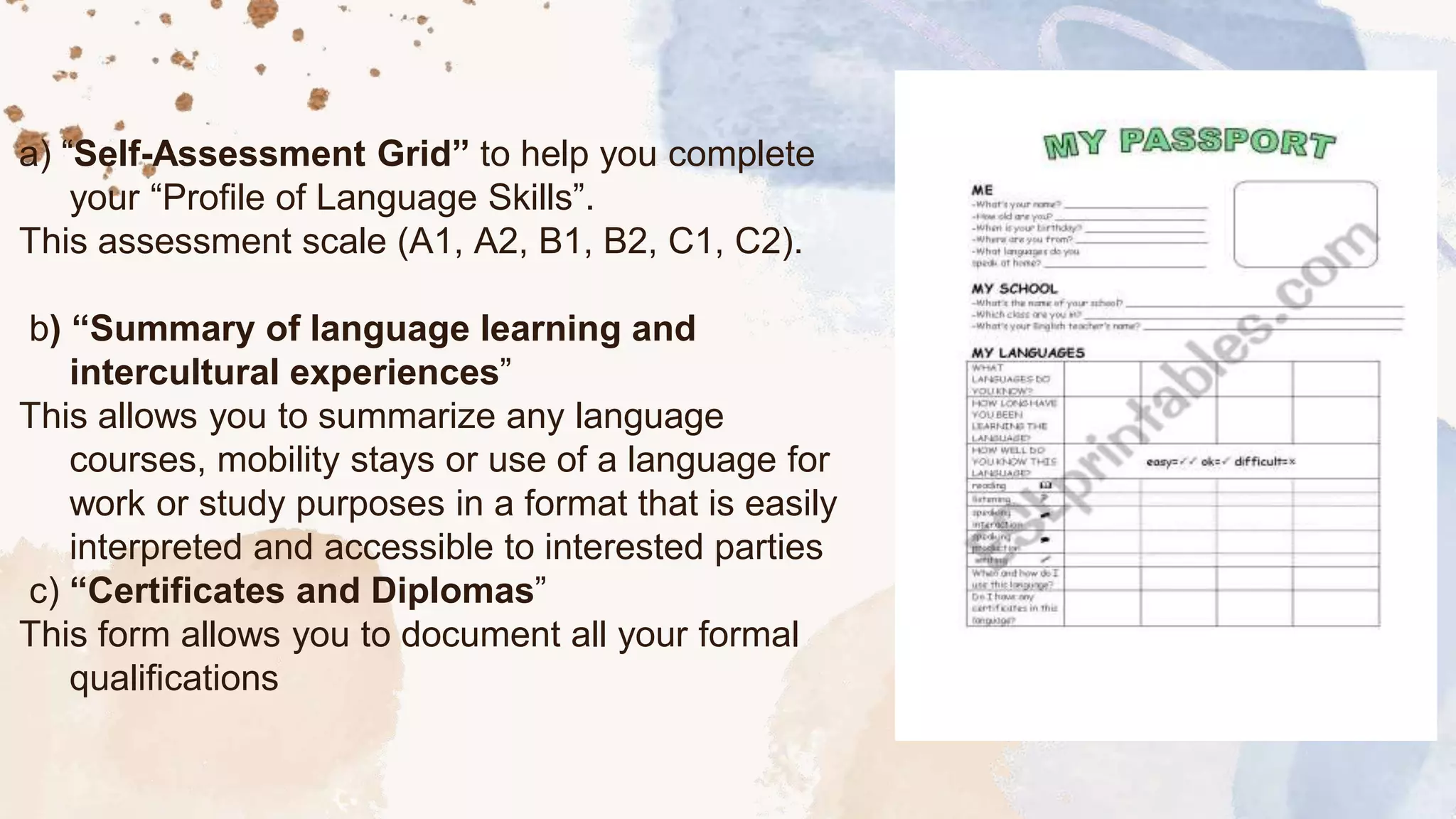 Language portfolio ppt.pptx