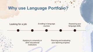 Language portfolio ppt.pptx