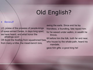 Language powerpoint | PPT