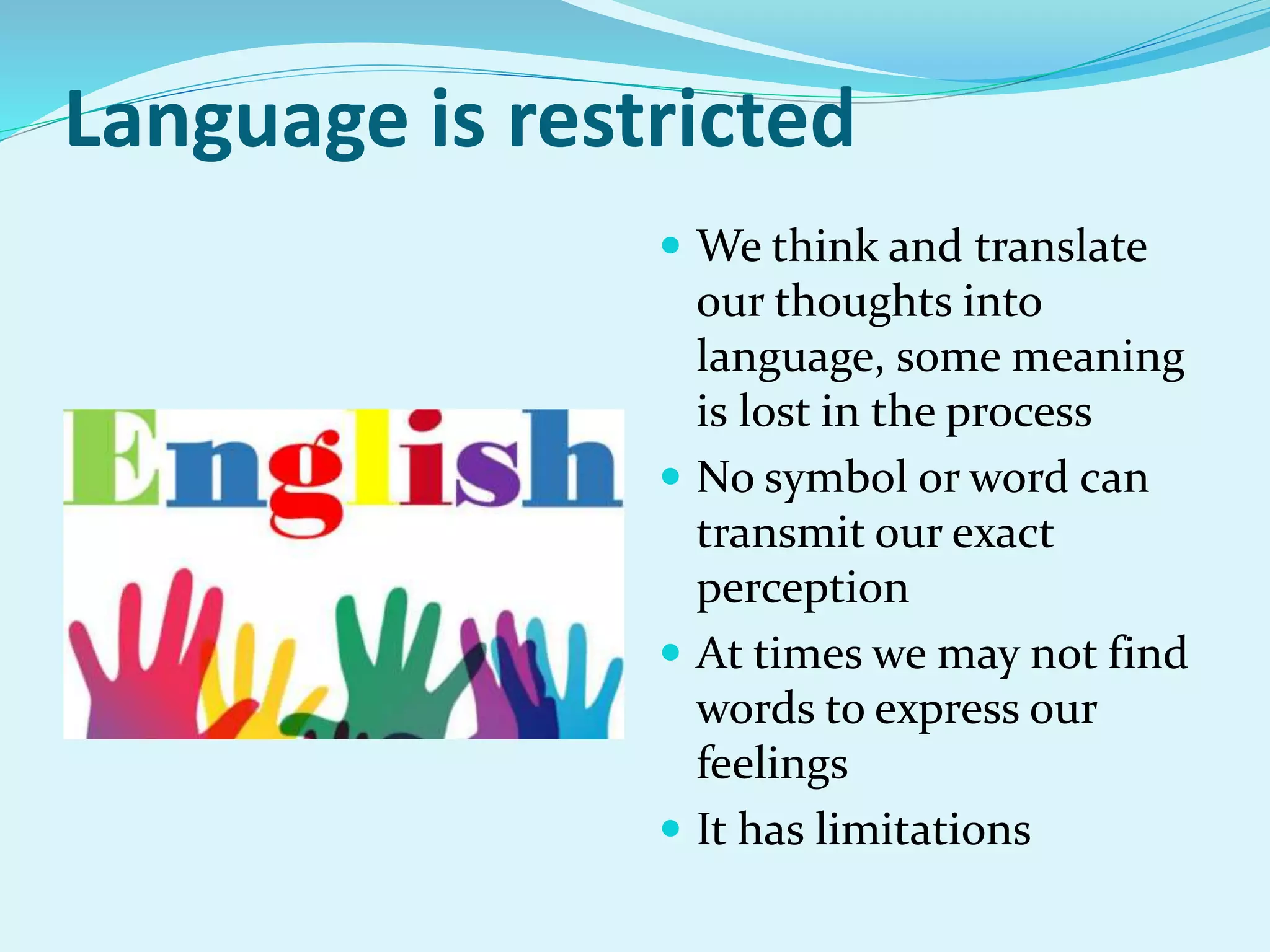 features of Language ppt | PPT