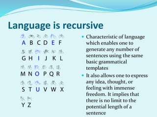 features of Language ppt | PPT