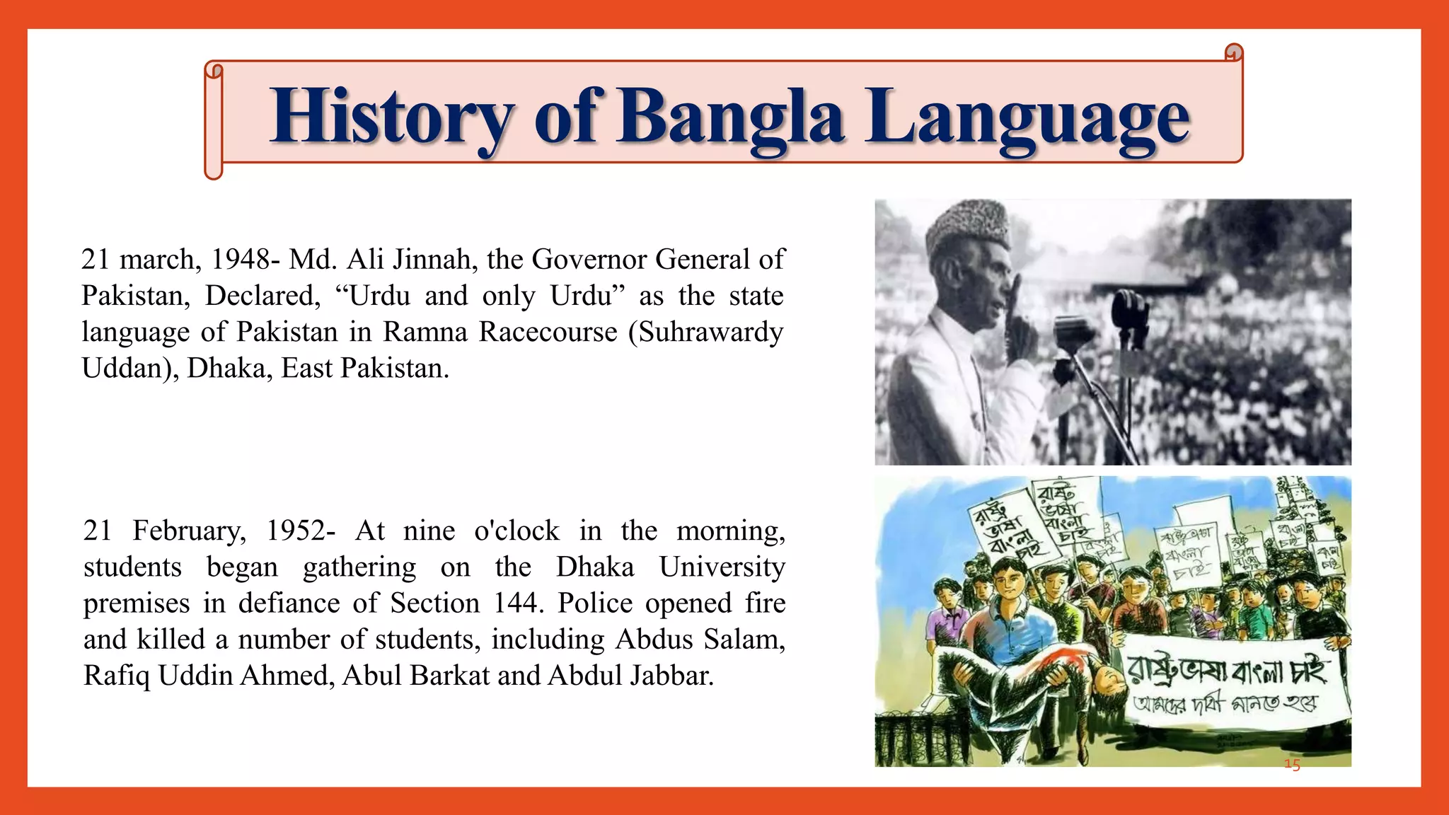 History of Language & History of Bangla Language | PPTX