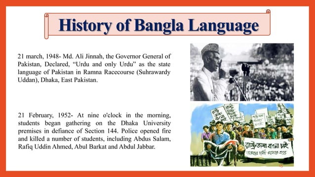 History of Language & History of Bangla Language | PPTX