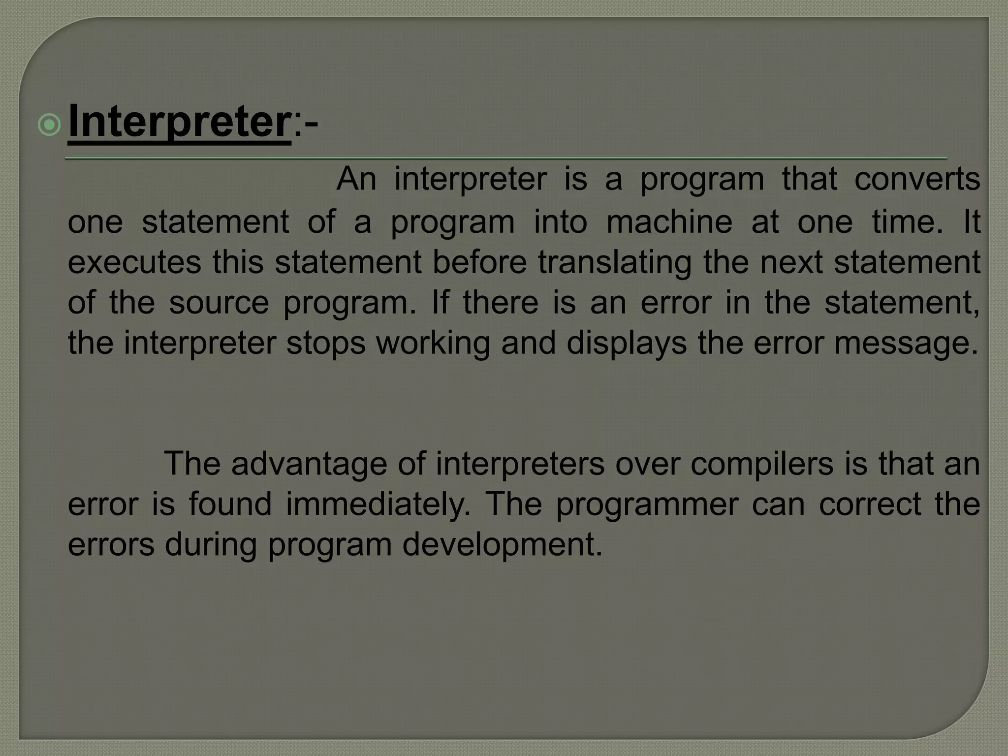 Language processor | PPTX