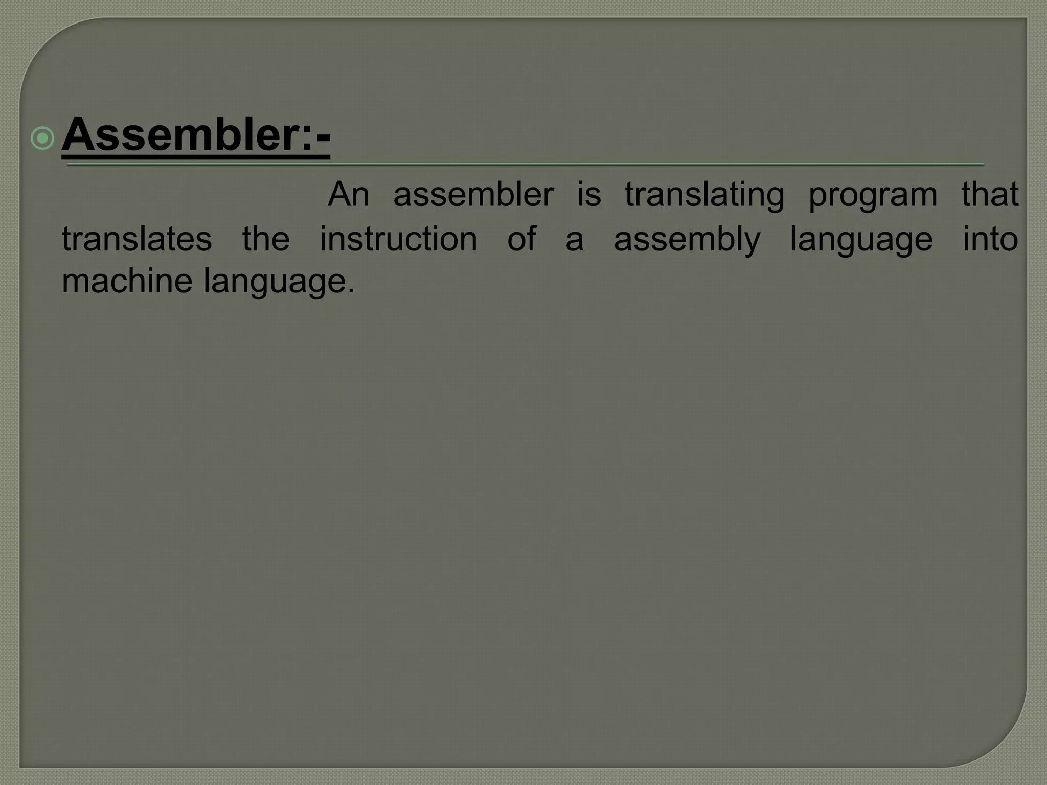 Language processor | PPTX