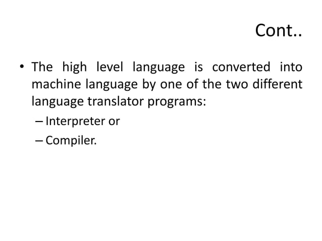 Language processors | PPTX | Programming Languages | Computing