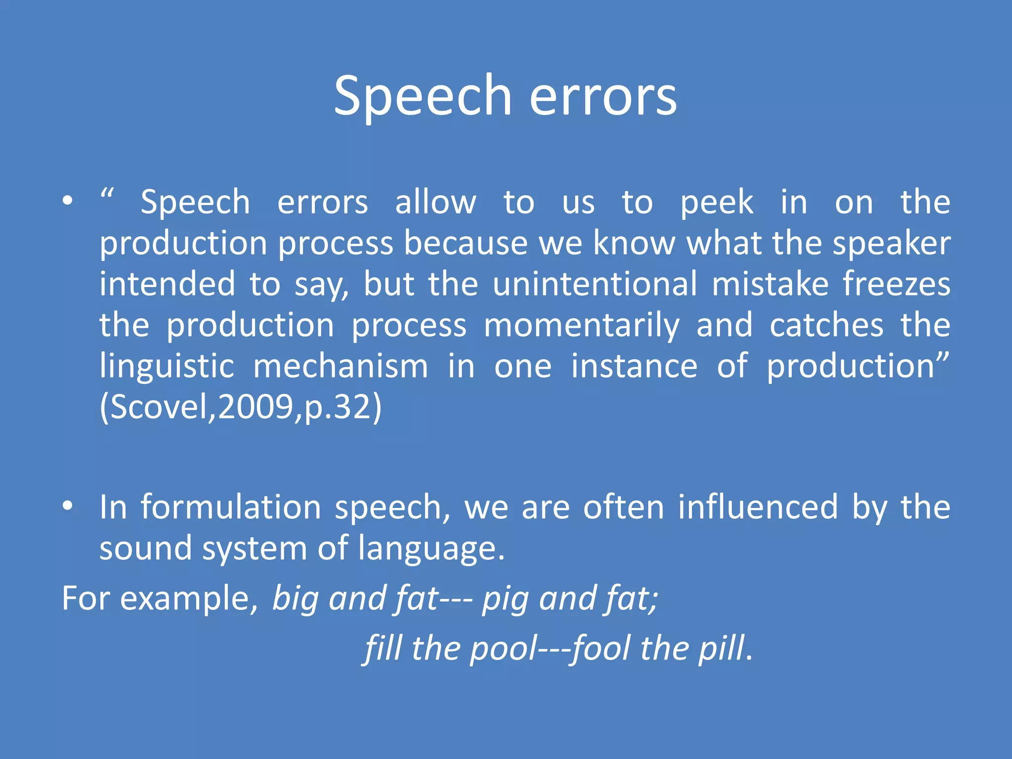 Language production | PPTX