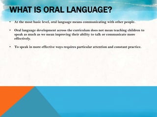 Language proficiency assessment oral language | PPTX