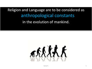 Language & religion | PPTX