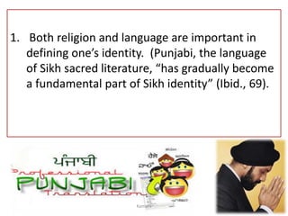 Language & religion | PPTX